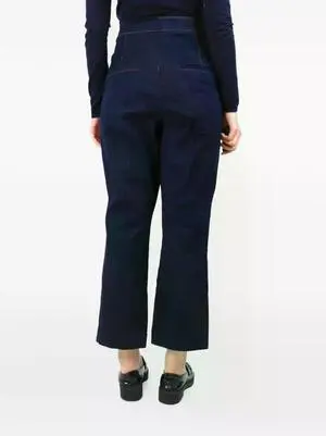Veronica Beard Seam-detail Pocket Jeans