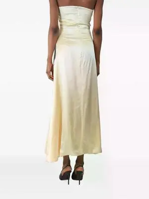 Albus Lumen Square-neck Maxi Dress