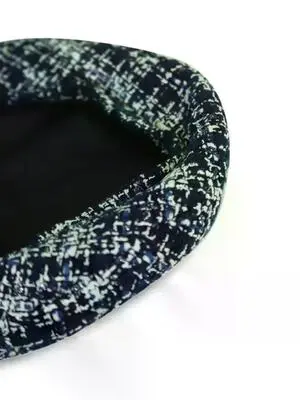 MAISON MICHEL Tweed Cap