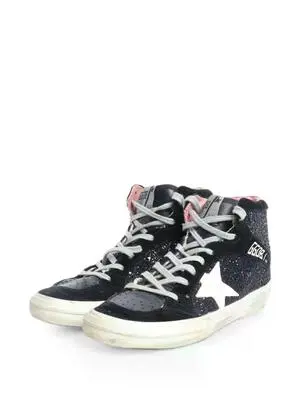 GOLDEN GOOSE Mid Star Glitter Sneakers
