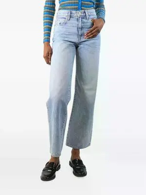 SLVRLAKE Bleached Effect Jeans - Blue