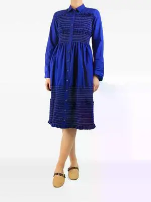 Altuzarra Shirred Midi Dress