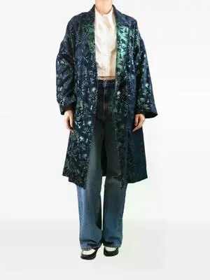 KRISTINA TI Lurex Jacquard Coat