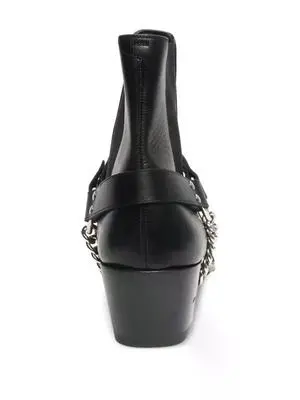 Celine Camargue Chain-link Ankle Boots