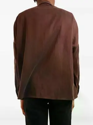 SESSUN Satin Finish Long-sleeve Shirt