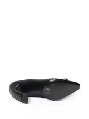 Tory Burch Pierced Curved-heel Pumps