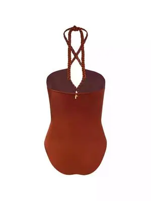 Juan De Dios Saint Tropez Braided-trim Swimsuit