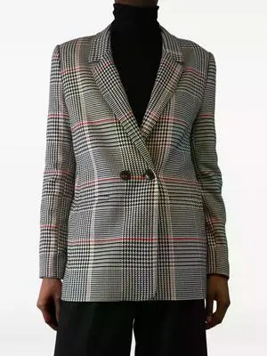 ANINE BING Notched Lapel Blazer - Black
