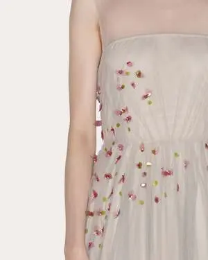 LIA COHEN Embrace Beaded Tulle Gown