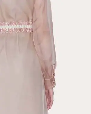 LIA COHEN Silk Organza A-line Dress