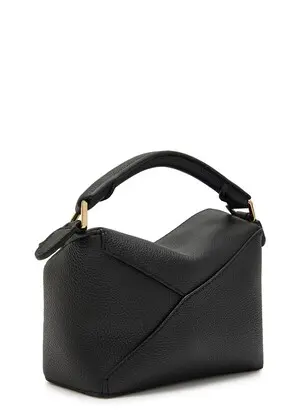 Loewe Puzzle Edge Mini Grained Leather Top Handle Bag