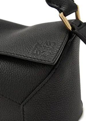 Loewe Puzzle Edge Mini Grained Leather Top Handle Bag
