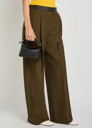 Loewe Puzzle Edge Mini Grained Leather Top Handle Bag