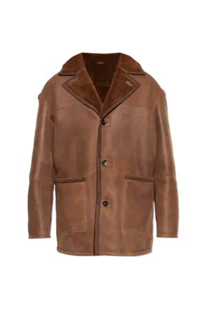 Etro Sheepskin Coat With Pockets