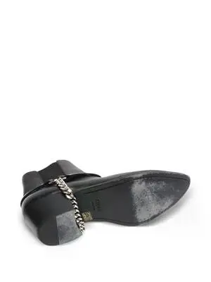 Celine Camargue Chain-link Ankle Boots