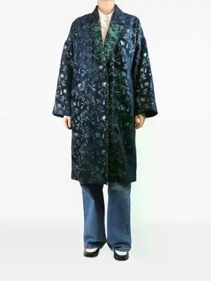 KRISTINA TI Lurex Jacquard Coat