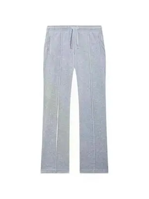 Juicy Couture Track Pants With Diamanté Logo - Grey
