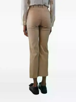 JOSEPH Beige Flared Trousers