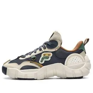 FILA FUSION Bone Sneakers - Navy/white/orange