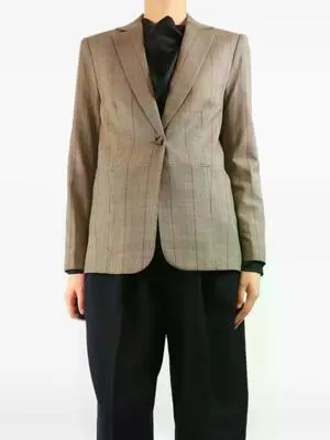 FRAME Check-pattern Blazer