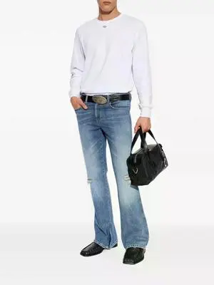 DIESEL® Distressed Flared Jeans