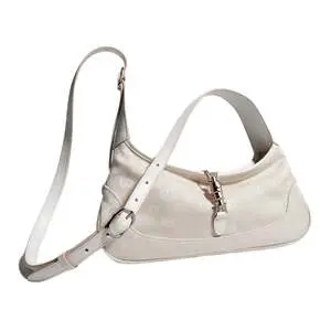Gucci Jackie Slim Shoulder Bag - White