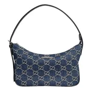 Gucci Lady Lunetta Small Shoulder Bag - Dark Blue