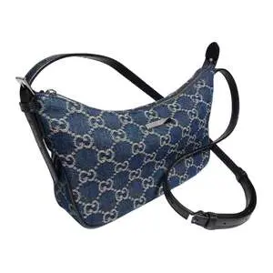 Gucci Lady Lunetta Small Shoulder Bag - Dark Blue