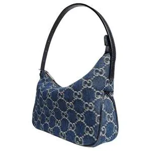 Gucci Lady Lunetta Small Shoulder Bag - Dark Blue