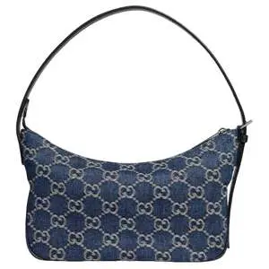 Gucci Lady Lunetta Small Shoulder Bag - Dark Blue