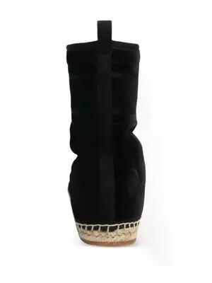 Dior Granville Velvet Ankle Boots