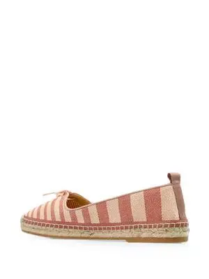 Chloé Isla Striped Espadrille Sneakers - Neutrals