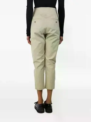 MARANT ETOILE Beige Cropped Trousers