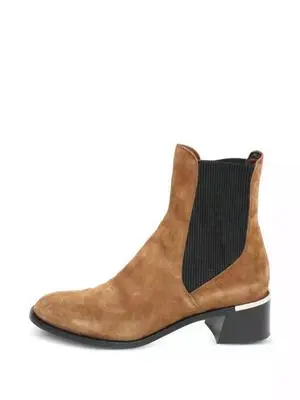 JIMMY CHOO Suede Ankle Boots