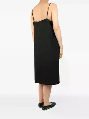 Lafayette 148 New York Spaghetti Strap Midi Dress