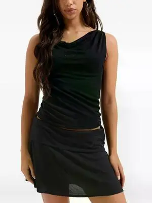 Juicy Couture Diamanté Logo Draped Top
