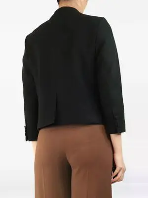 Dries Van Noten Cropped Notched-lapel Jacket