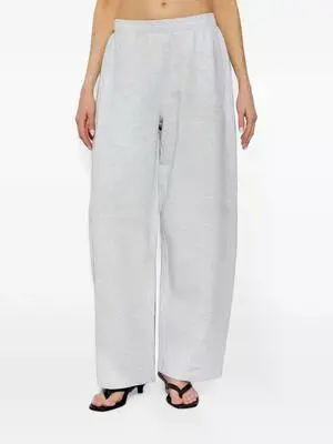Alexander Wang Logo-embossed Wide-leg Track Pants