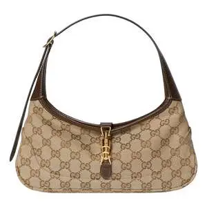 Gucci GUCCI Jackie Slim Shoulder Bag Sand/brown