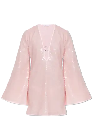 Oseree Sequin Dress - Pink
