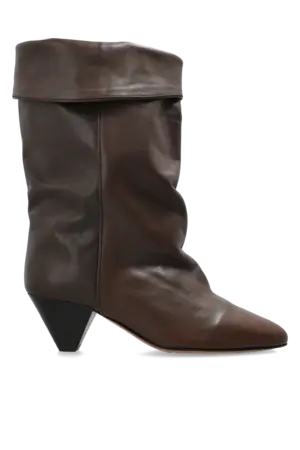 Isabel Marant Étoile Leather Heeled Ankle Boots "dalby