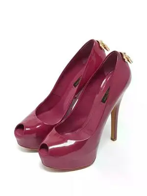 LOUIS VUITTON Peep-toe Pumps