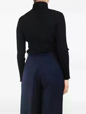 Paule Ka Ribbed Wool Roll-neck Sweater