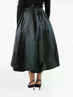 Apuntob Taffeta Maxi Skirt