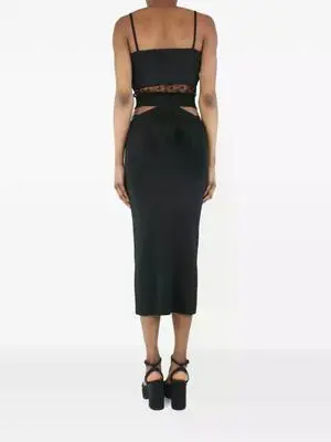 AVITEUR Keely Cut-out Midi Dress