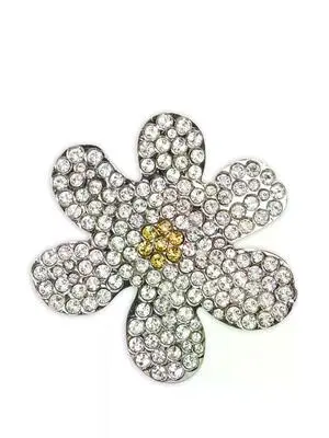 Marni Crystal-embellished Asymmetric Pins