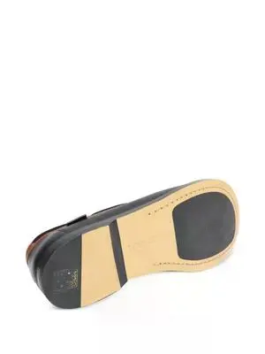 Loewe Campo Boat Shoes - Black