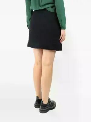 Balenciaga Tweed Pocket Mini Skirt