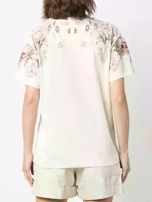 Alberta Ferretti Floral Print T-shirt