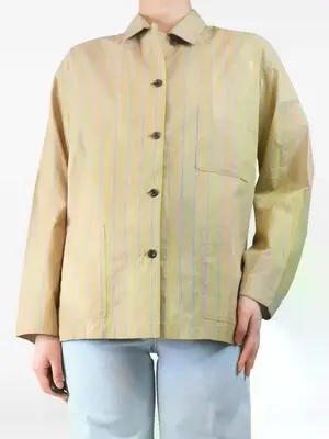 Soeur Archibald Striped Shirt Jacket